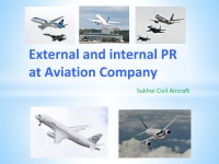 External and internal PR at аviation сompany