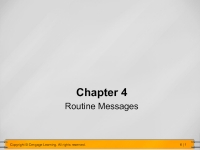 Routine Messages