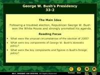 George W. Bushs presidency