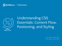 Understanding CSS essentials: content flow, positioning, and styling